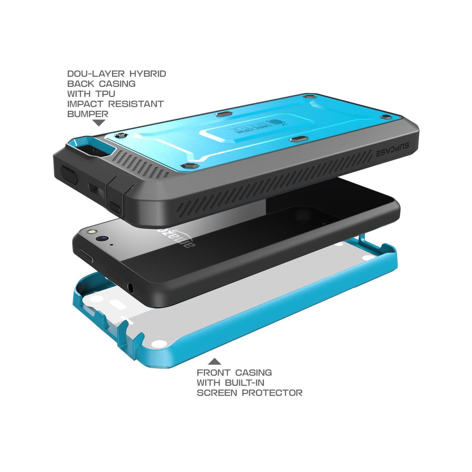 SUPCASE Amazon Fire Phone Case - Unicorn Beetle PRO Series Full-body ...