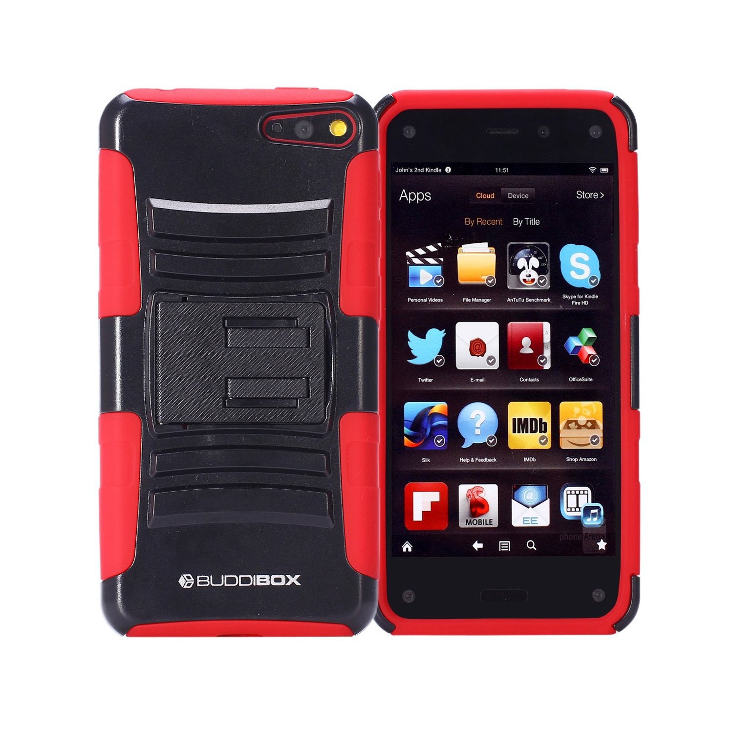 Fire Phone Case - BUDDIBOX Amazon Fire Phone Case ARMOcase Series Belt ...