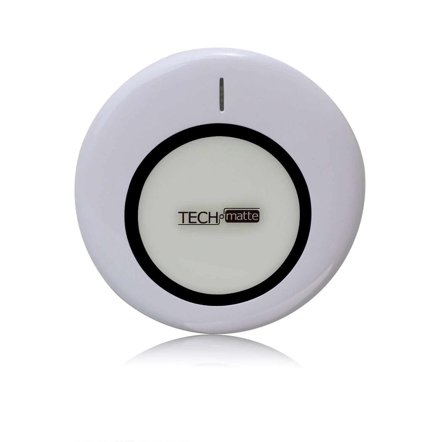 TechMatte Power Pod Wireless Charger Qi-Enabled (White) for Samsung ...