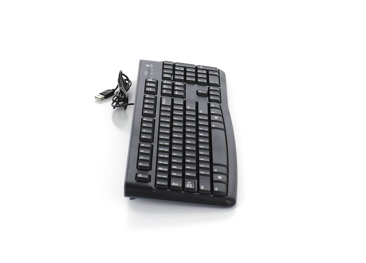 Logitech K120 Black USB Wired Standard Keyboard for PC Computer