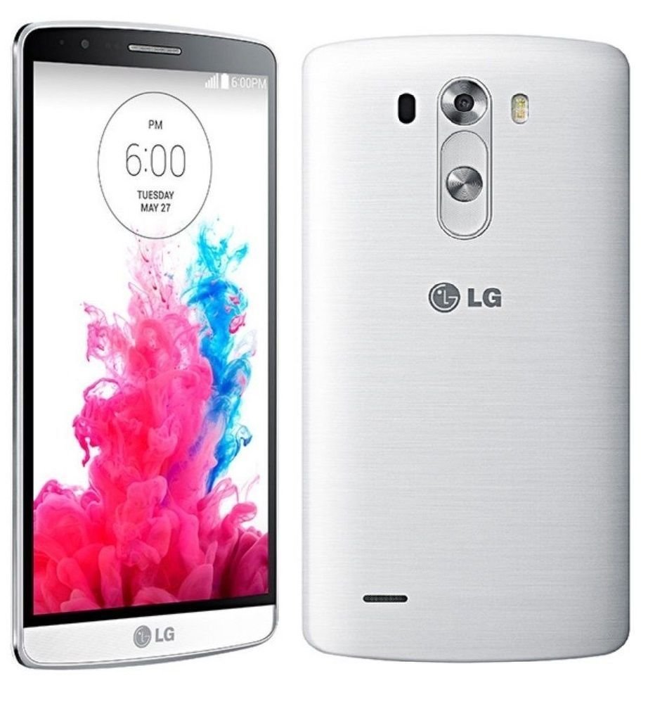 New AT&T UNLOCKED LG G3 D850 32GB 4G LTE GSM Smartphone White
