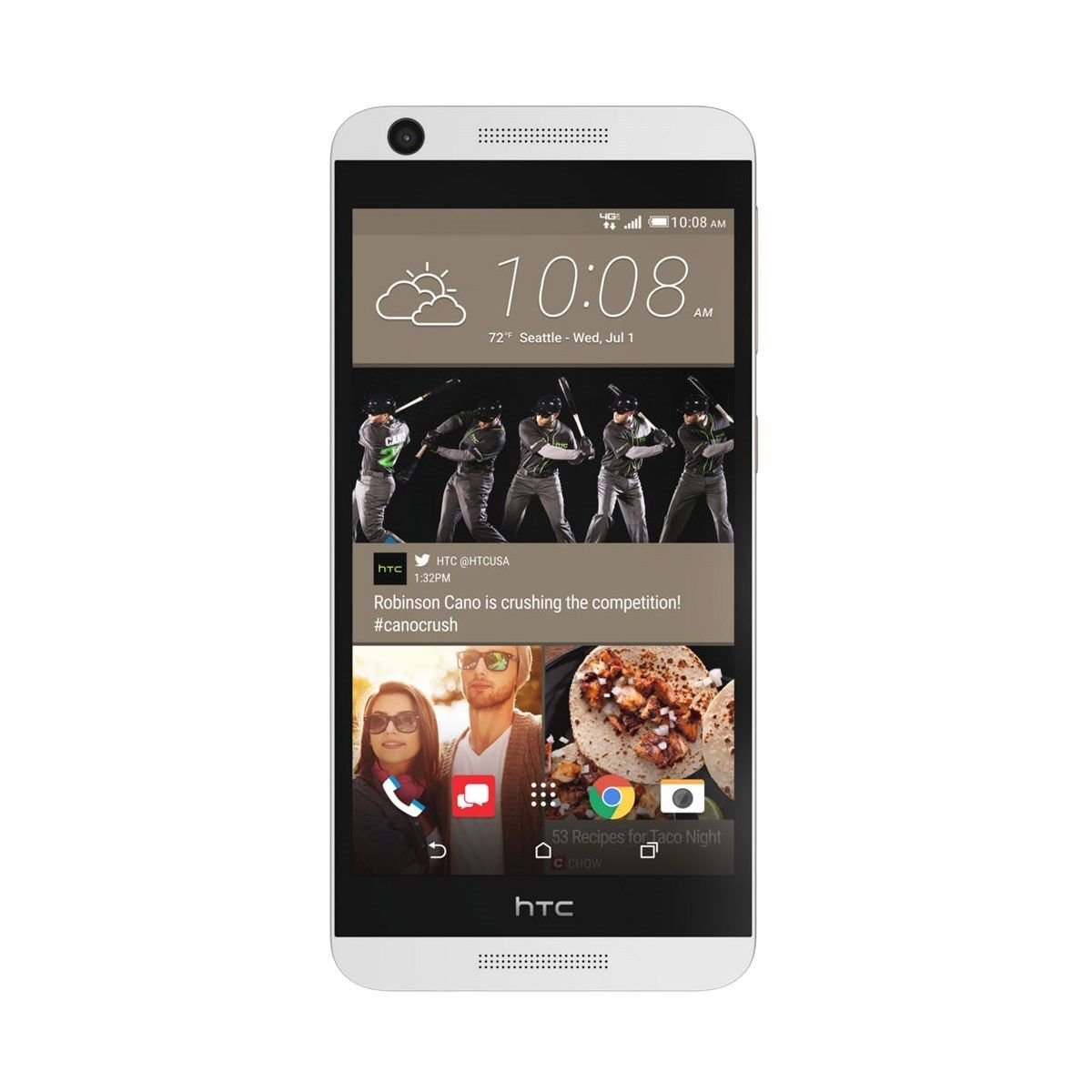 Unlocked HTC 626 Desire 16GB 4G LTE Android Birch White Smartphone