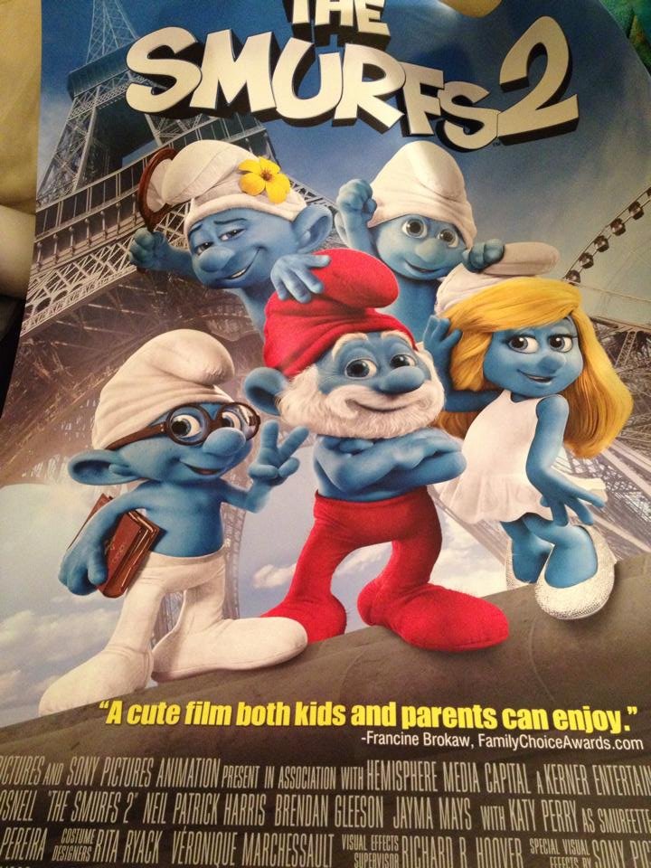 The Smurfs 2 Poster 24x36