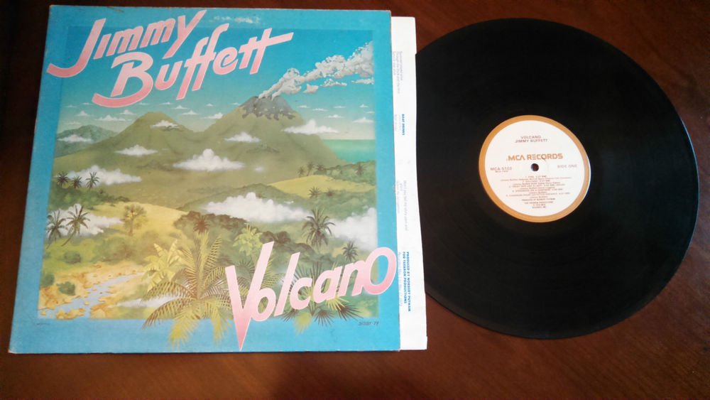 1979 Jimmy Buffett Volcano Vinyl LP Record VG or VG+ Boat Drinks