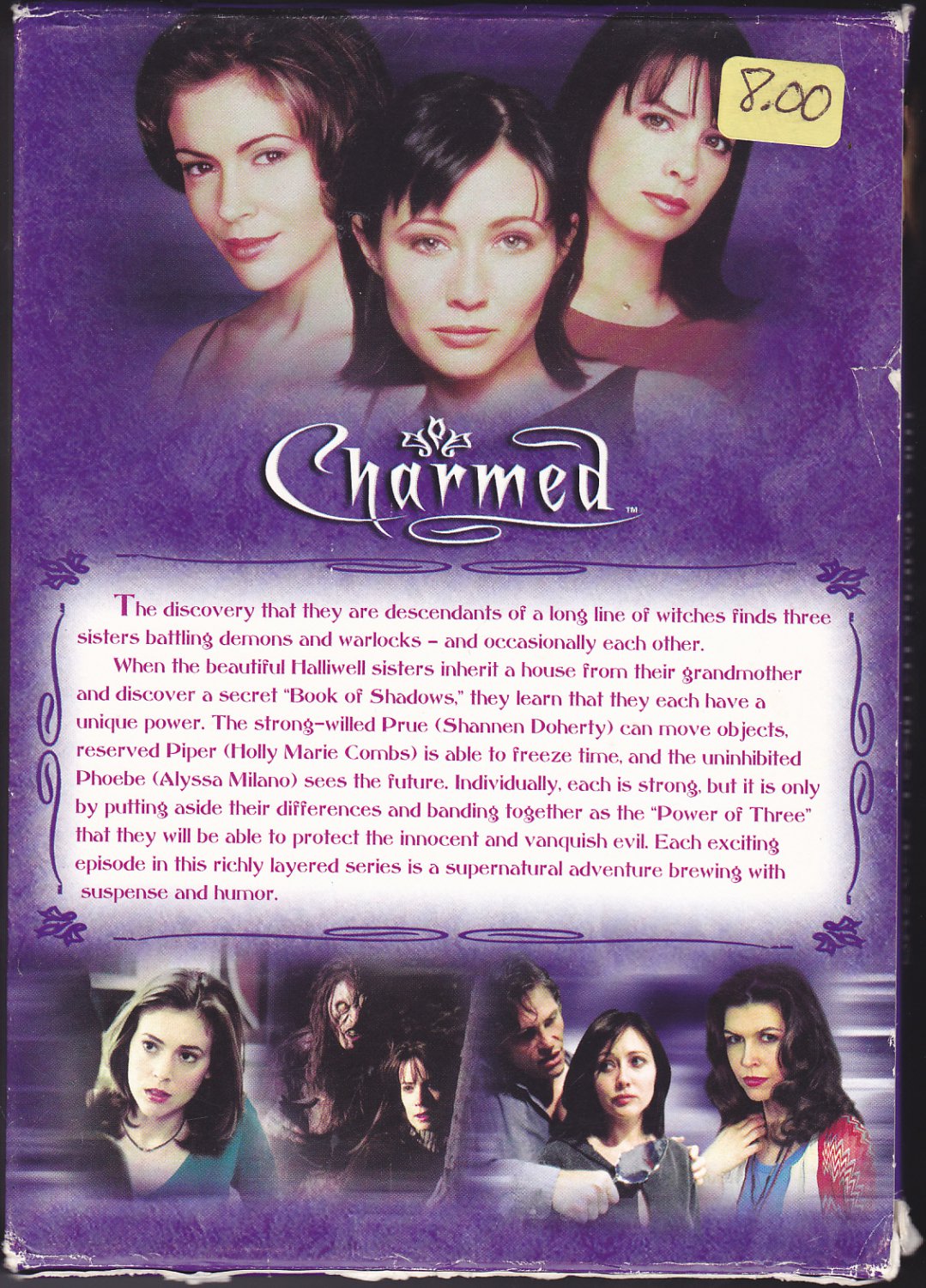Charmed - Complete 1st Season DVD 2005 6-Disc Set - Good