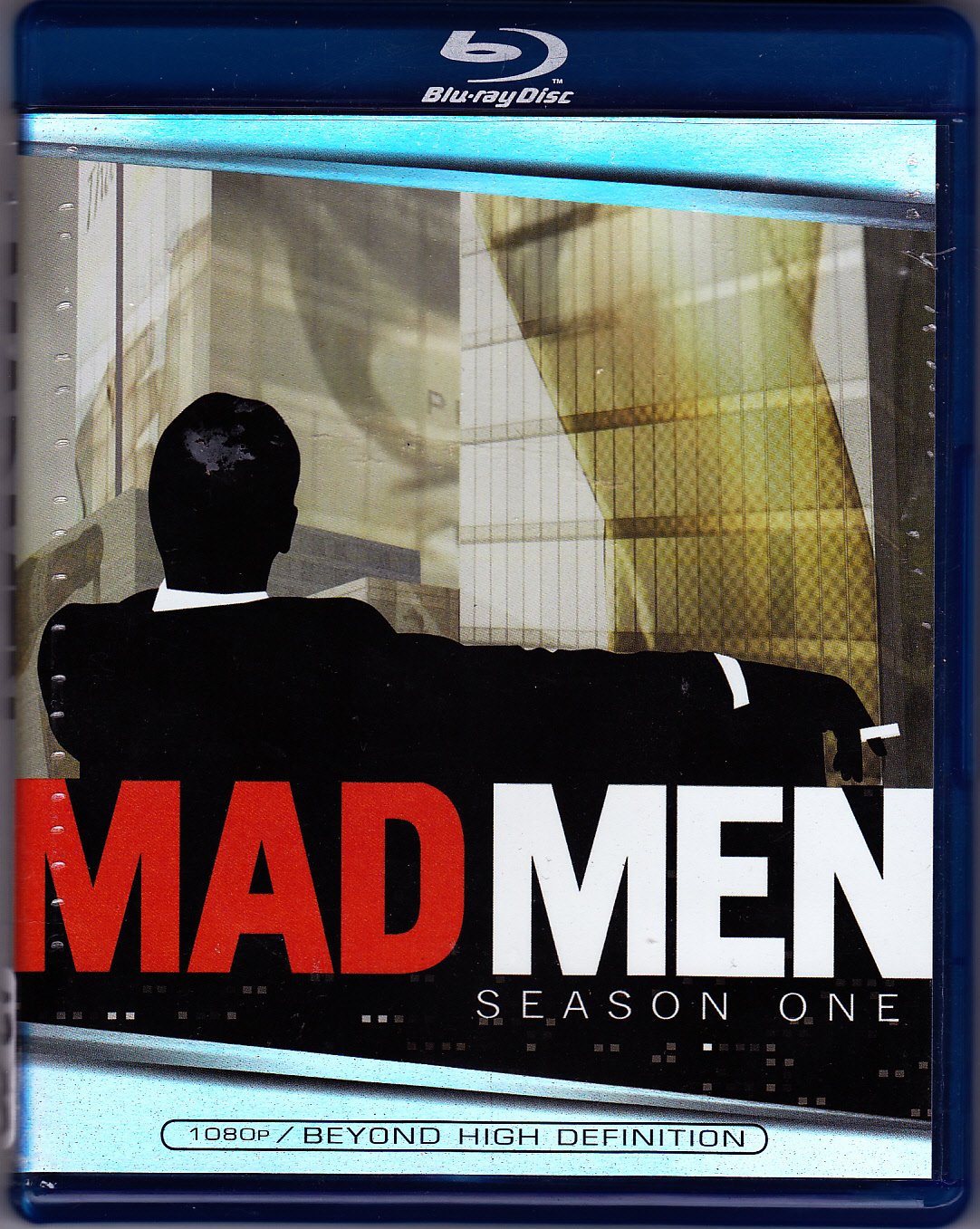 Mad Men - Season 1 Blu-ray Disc, 2008, 3-Disc Set - Very Good