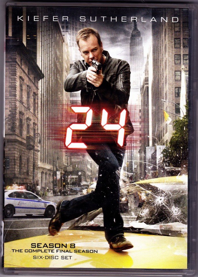 24 Season 1, 2, 3, 4, 5, 6, 7, 8 & 9 DVD Huge Lot - Complete series