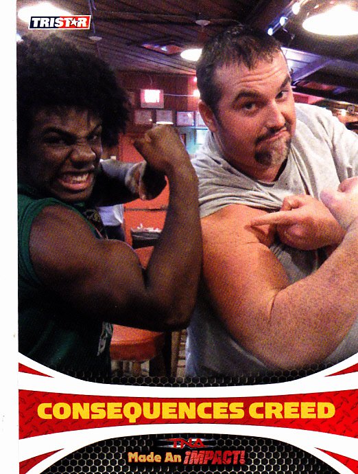 Consequences Creed #91 - TNA 2009 TriStar Wrestling Trading Card