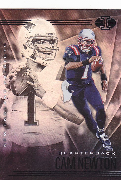 Cam Newton #76 - Patriots 2020 Panini Illusions Football Trading Card
