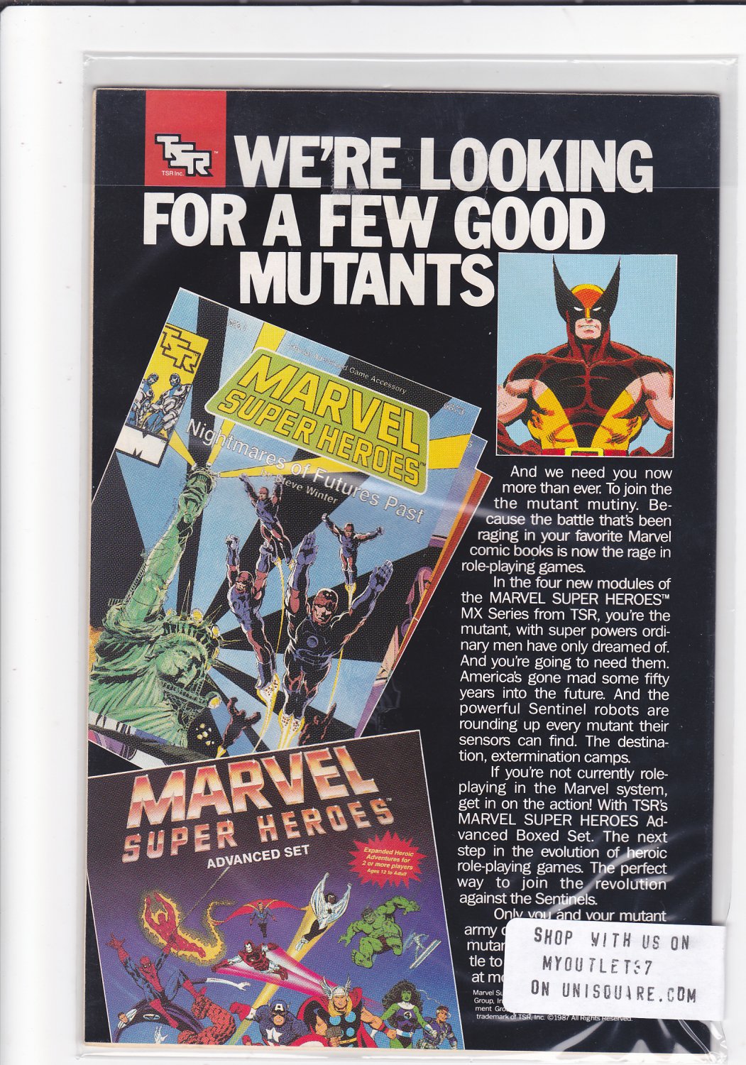 Captain Justice MAR #1 - Marvel 1988 Comic Book - Good