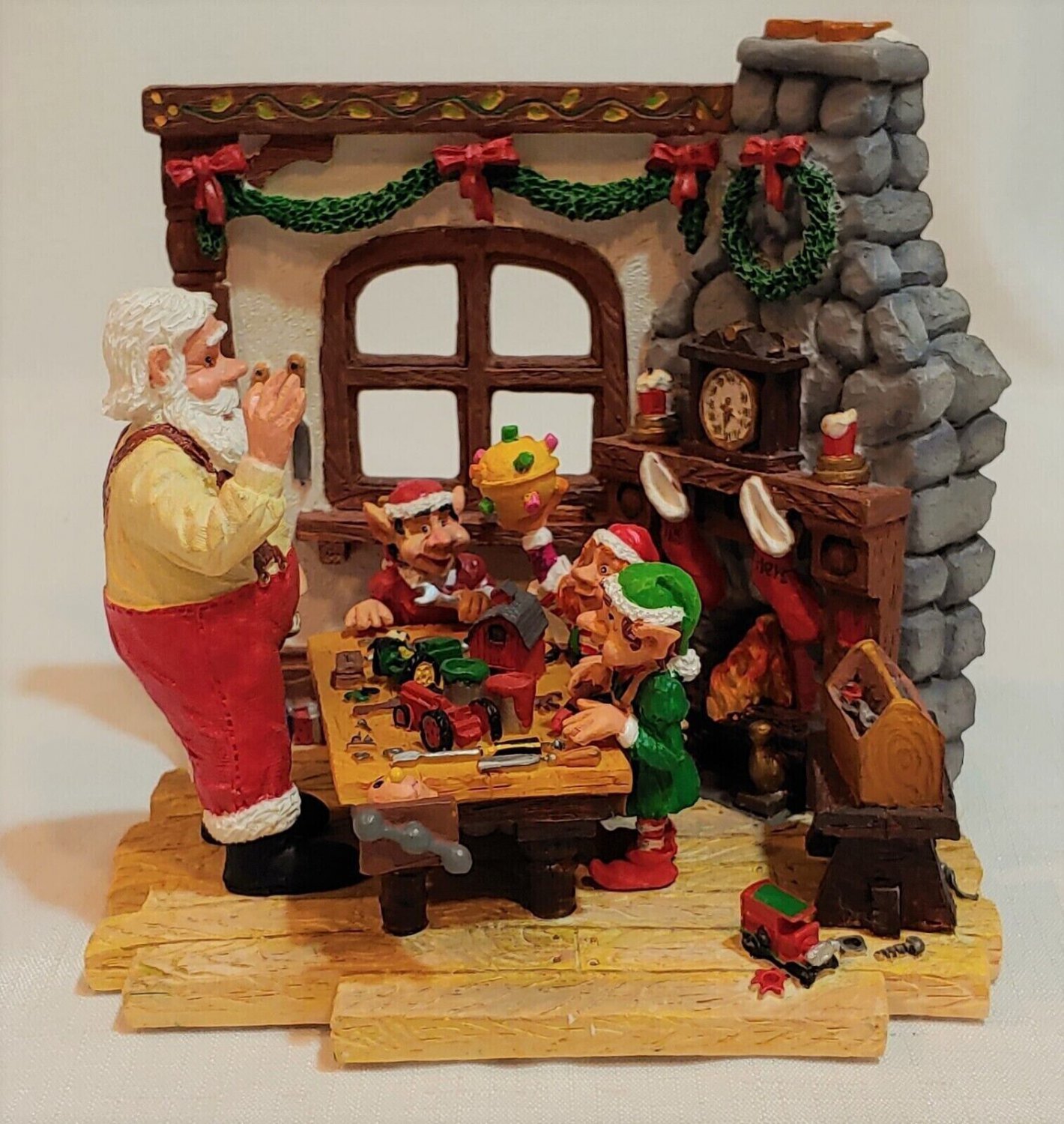 Santa's Workshop Featuring the Ertl Elves H113 1237 of 5000 1 in a Series