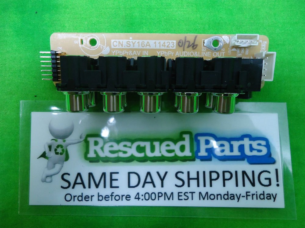 LC39VF80 X409BV-FHD X505BV-FHD SIDE JACK A/V BOARD CN.SY16A 11423 P149 ...