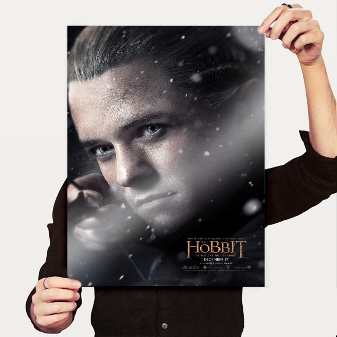 Hobbit Legolas Poster Poster 24x18 inch