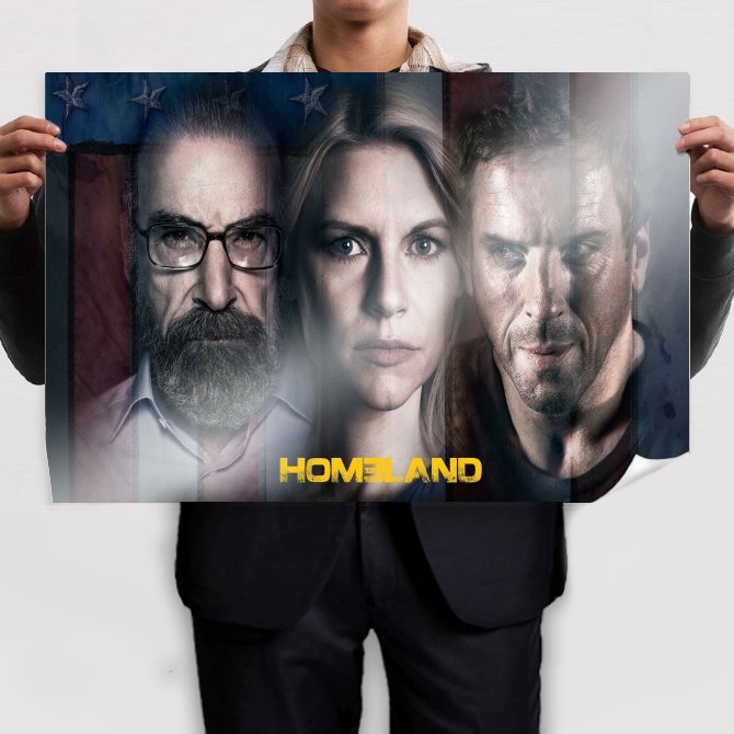 Homeland Tv Series Poster 36x24 inch