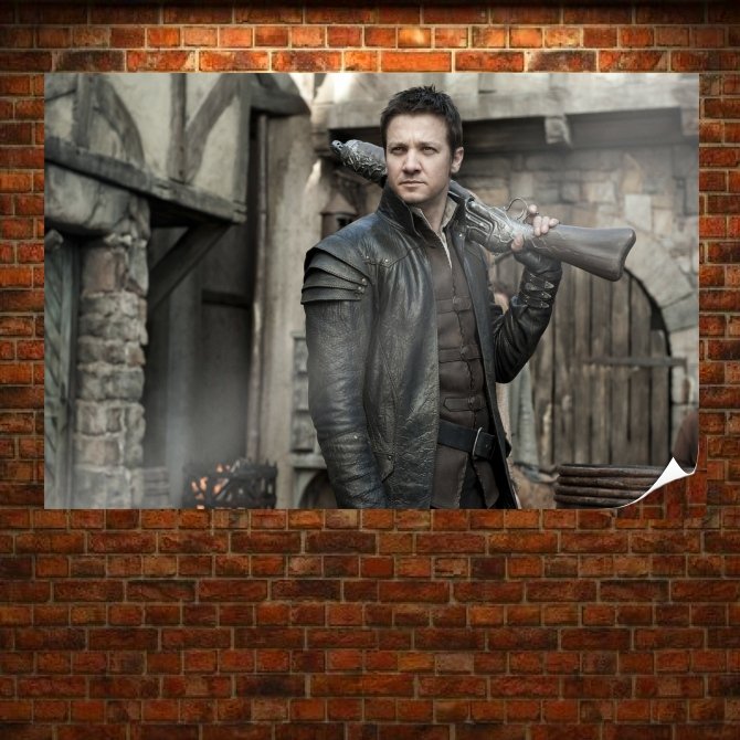 Jeremy Renner Poster Poster 36x24 inch