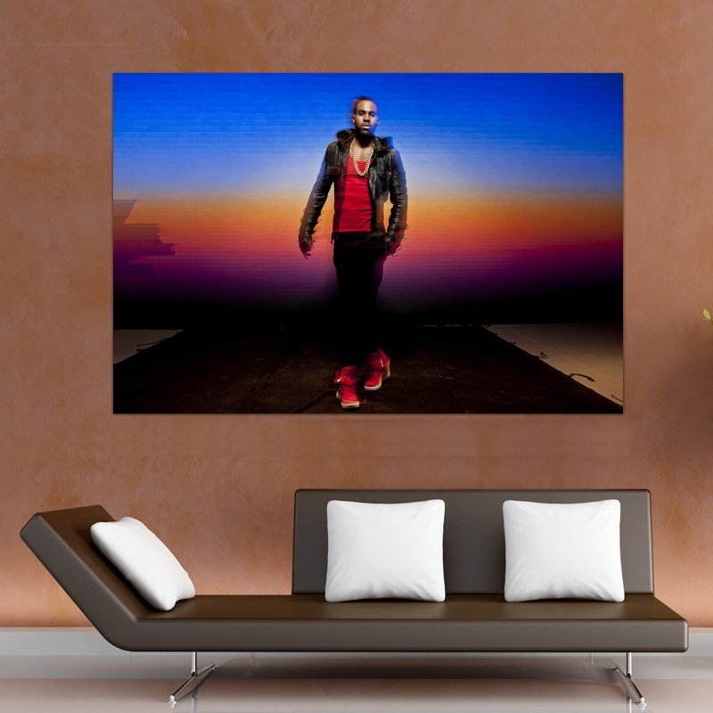 Jason Derulo Fan Art Poster 36x24 inch