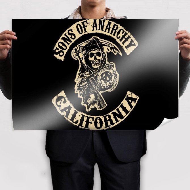 Sons Of Anarchy Logo Poster 36x24 inch