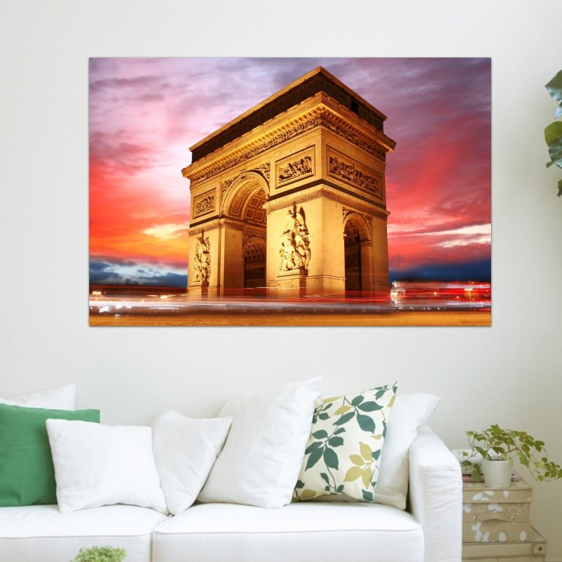 The Arc De Triomphe Poster 36x24 inch