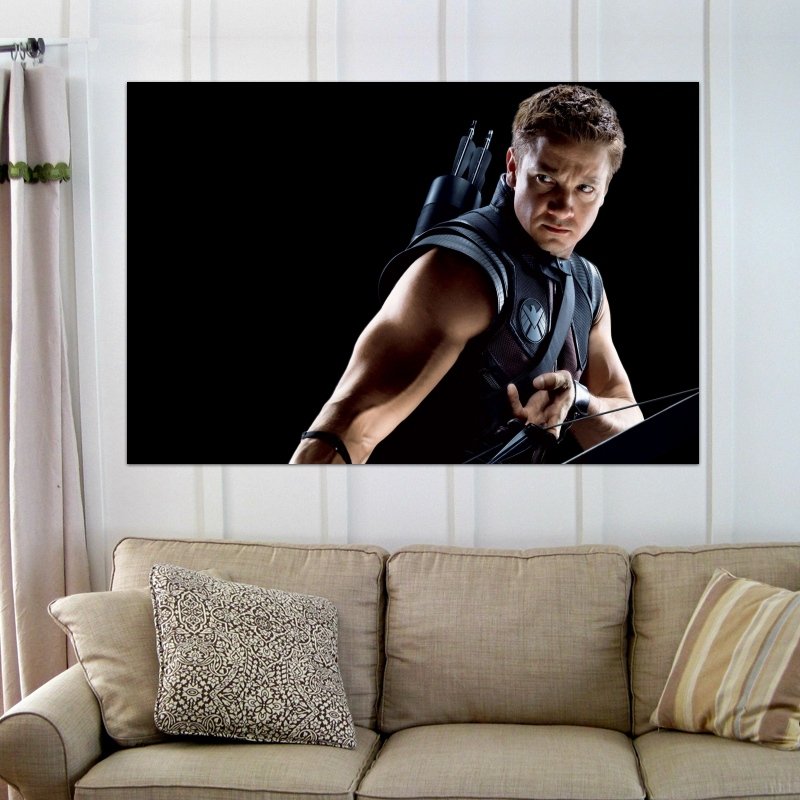 Black Widow Jeremy Renner Poster 36x24 inch