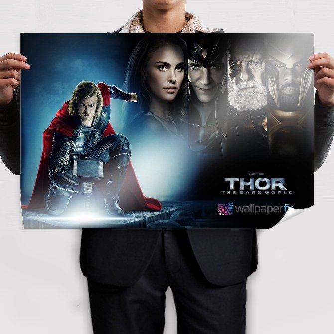 Thor The Dark World Poster 36x24 inch