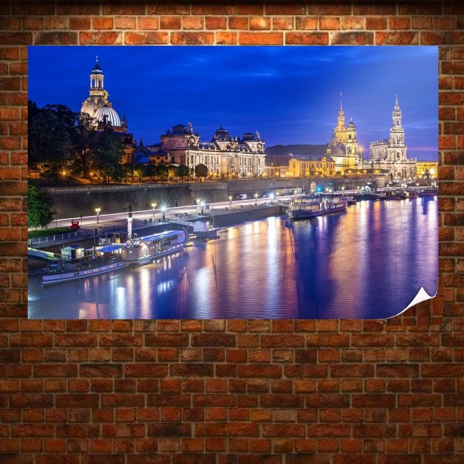 City Of Dresden Poster 36x24 inch