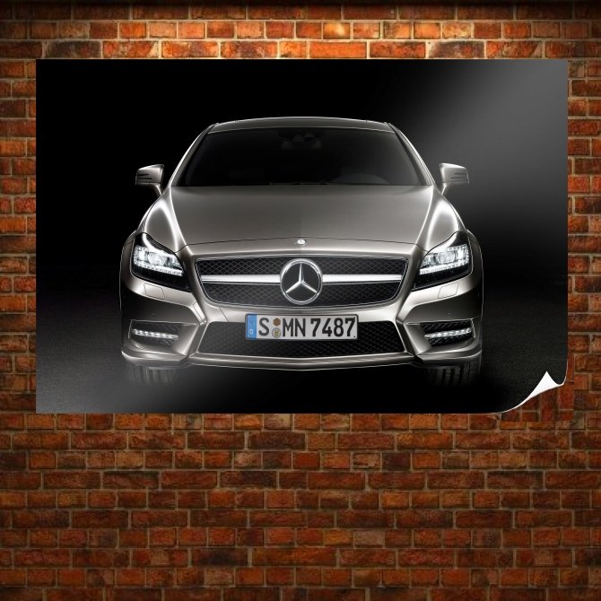 2012 Mercedes Benz Cls Front Poster 36x24 inch