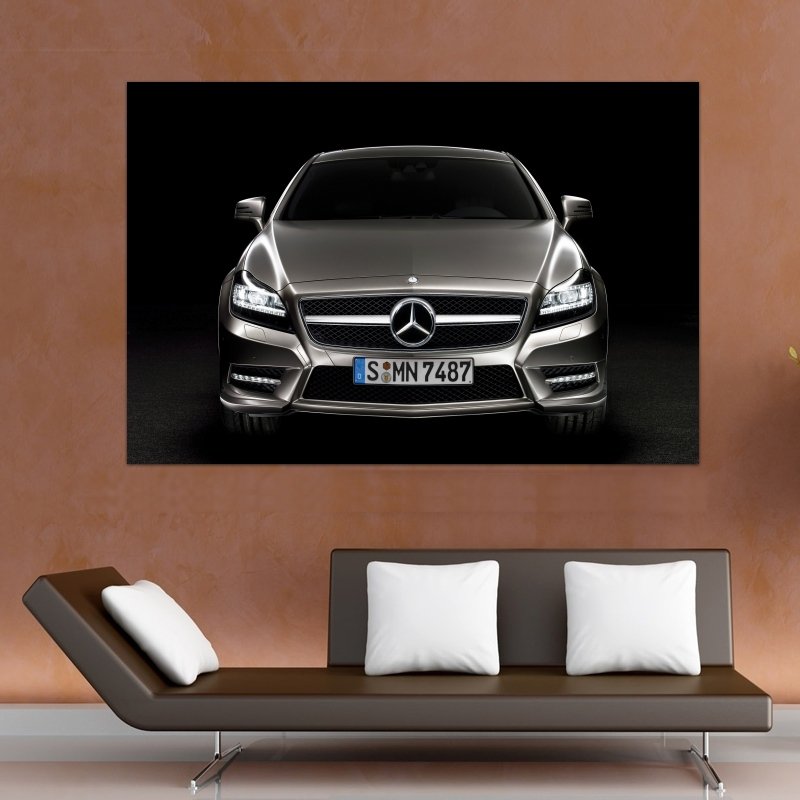 2012 Mercedes Benz Cls Front Poster 36x24 inch