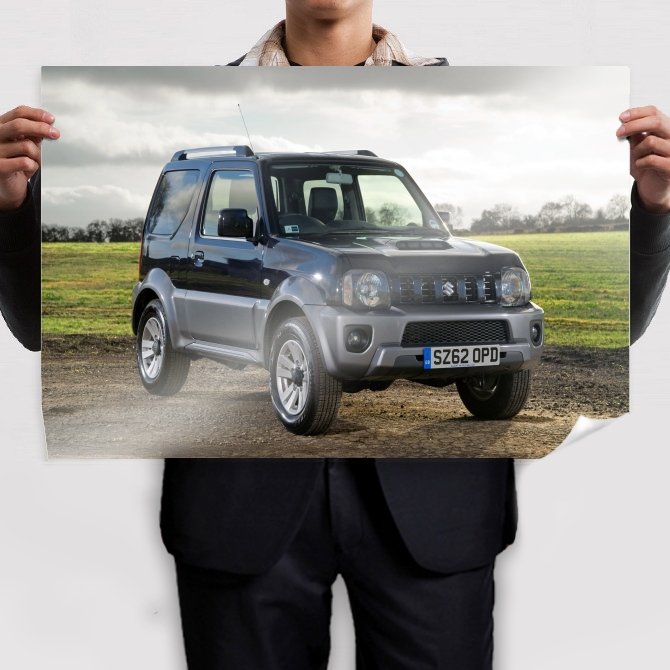 2013 Suzuki Jimny Poster 36x24 inch
