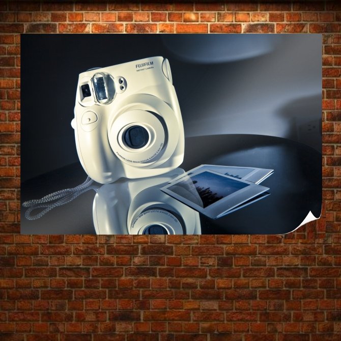 Fujifilm Instax Mini Camera Poster 36x24 inch