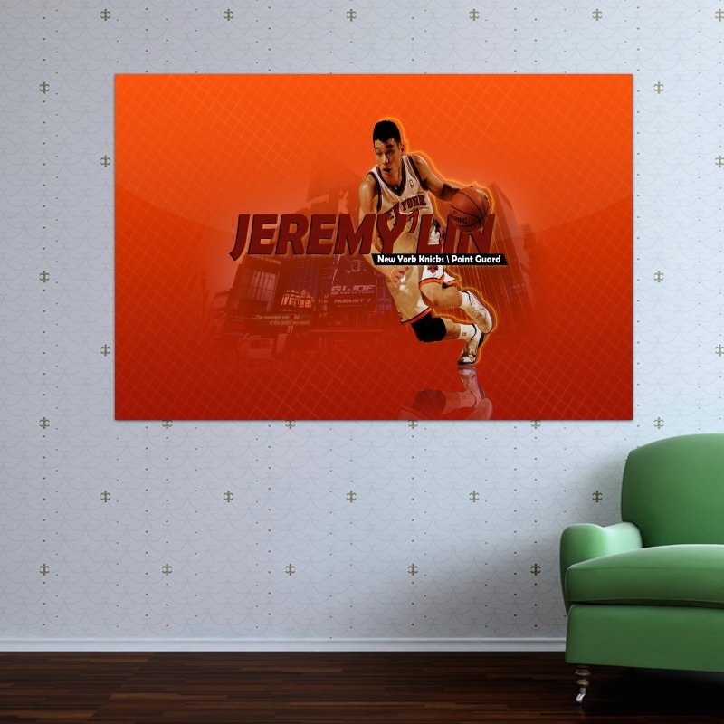 Jeremy Lin Poster 36x24 inch