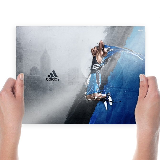 Dwight Howard Wallpaper Poster 24x18 inch