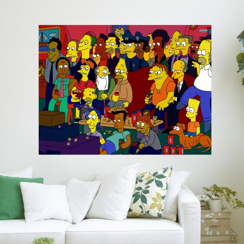 The Simpsons Poster 24x18 inch