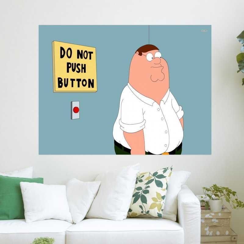 Peter Griffin Poster 24x18 inch