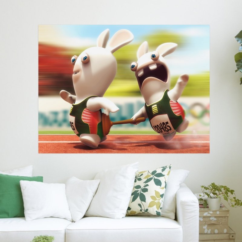 Rayman Raving Rabbids Poster 24x18 inch