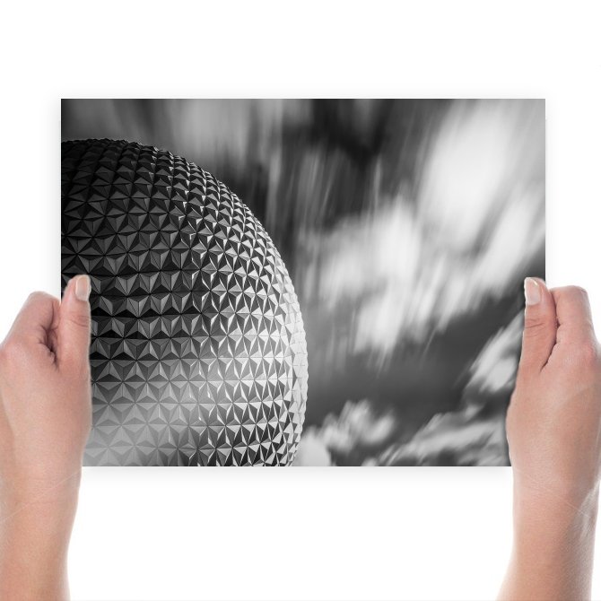 Epcot Disney Ball Poster 24x18 inch