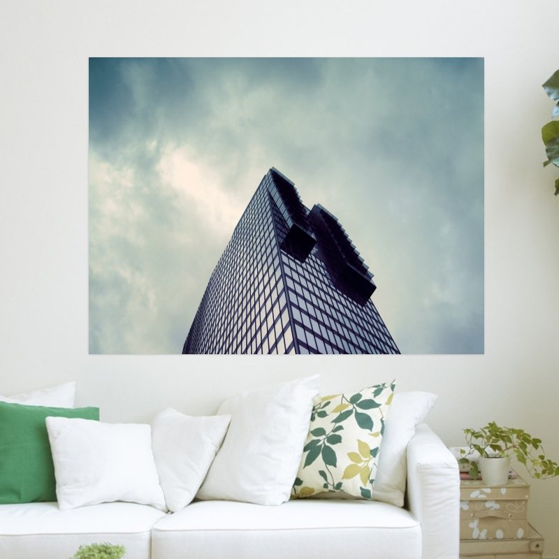 Skyscraper Building Poster 24x18 inch