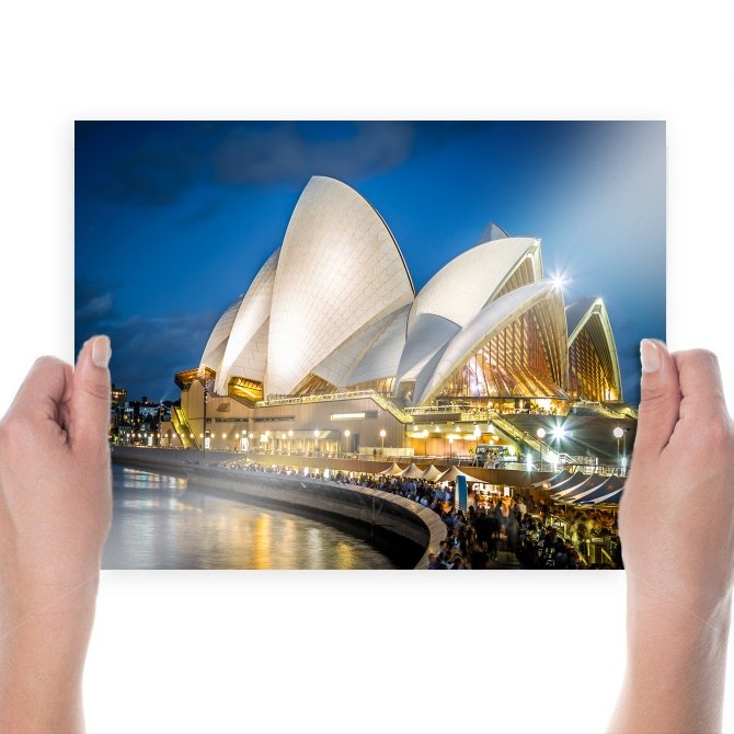 Sydney Sydney Opera House Building Poster 24x18 inch
