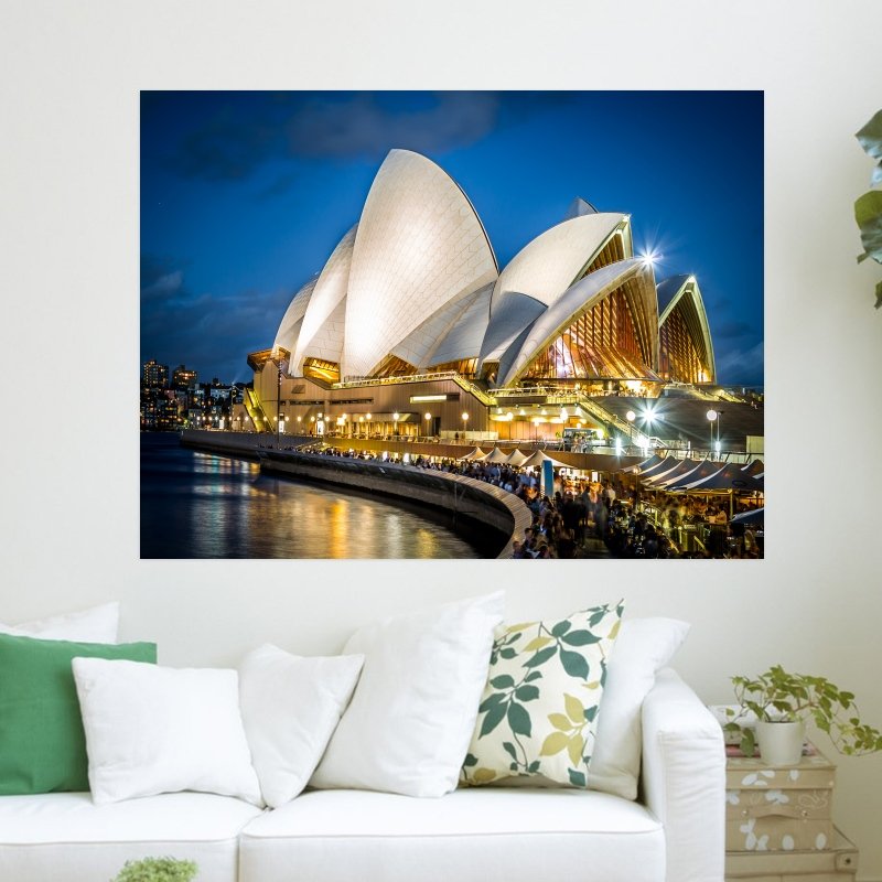 Sydney Sydney Opera House Building Poster 24x18 inch