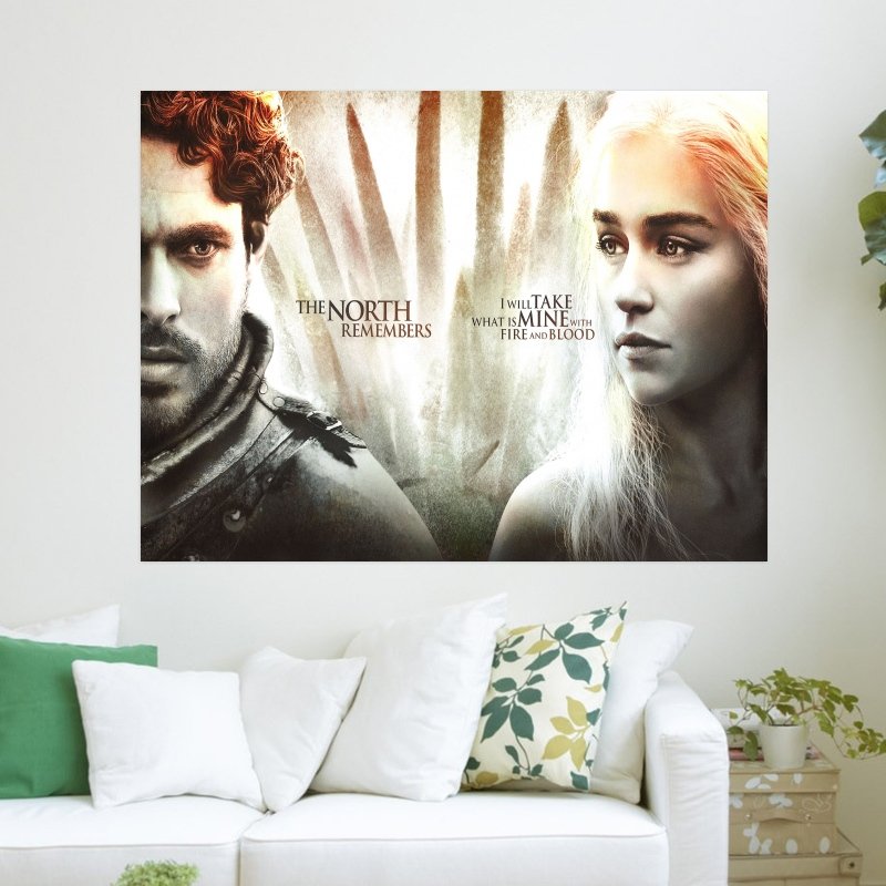 Game Of Thrones Daenerys Targaryen Blonde Emilia Clarke Rob Stark ...