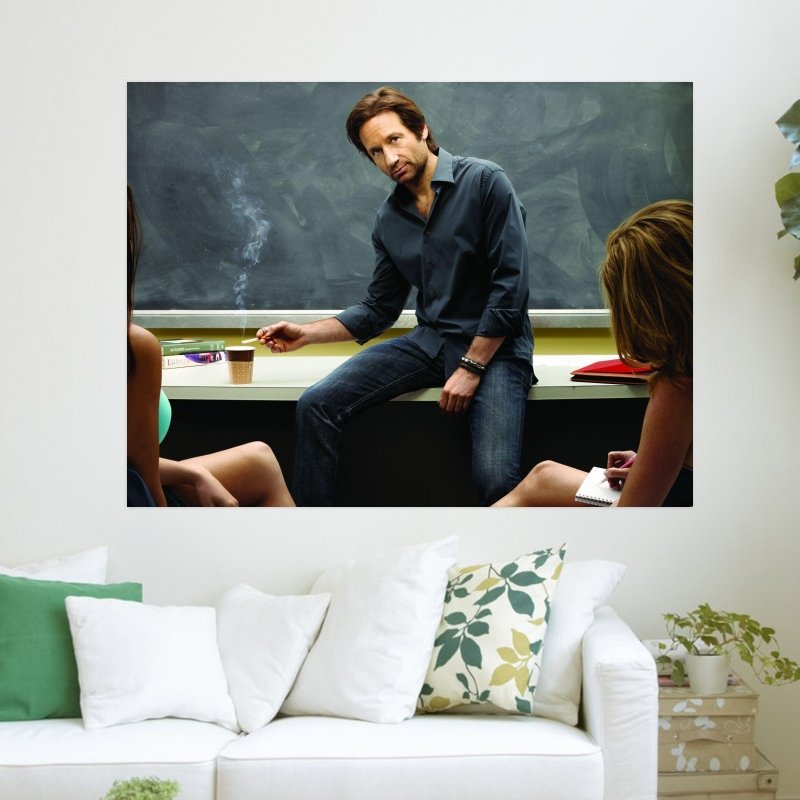 Californication David Duchovny Cigarette Smoking Teacher Classroom ...