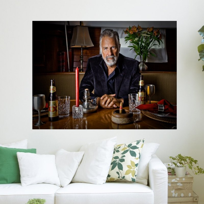 The Most Interesting Man In The World Dos Equis Sexy Hot Poster 24x18 inch