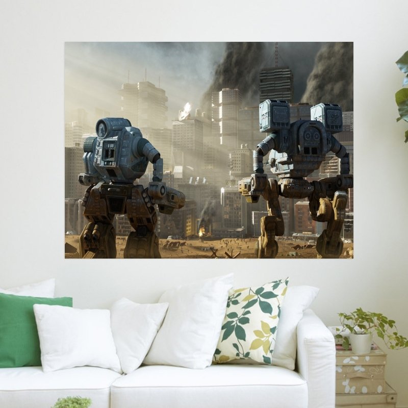 Mech Machine Poster 24x18 inch