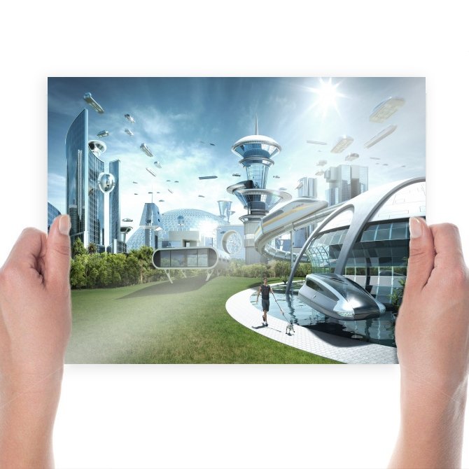 Cg Future Sunlight Poster 24x18 inch