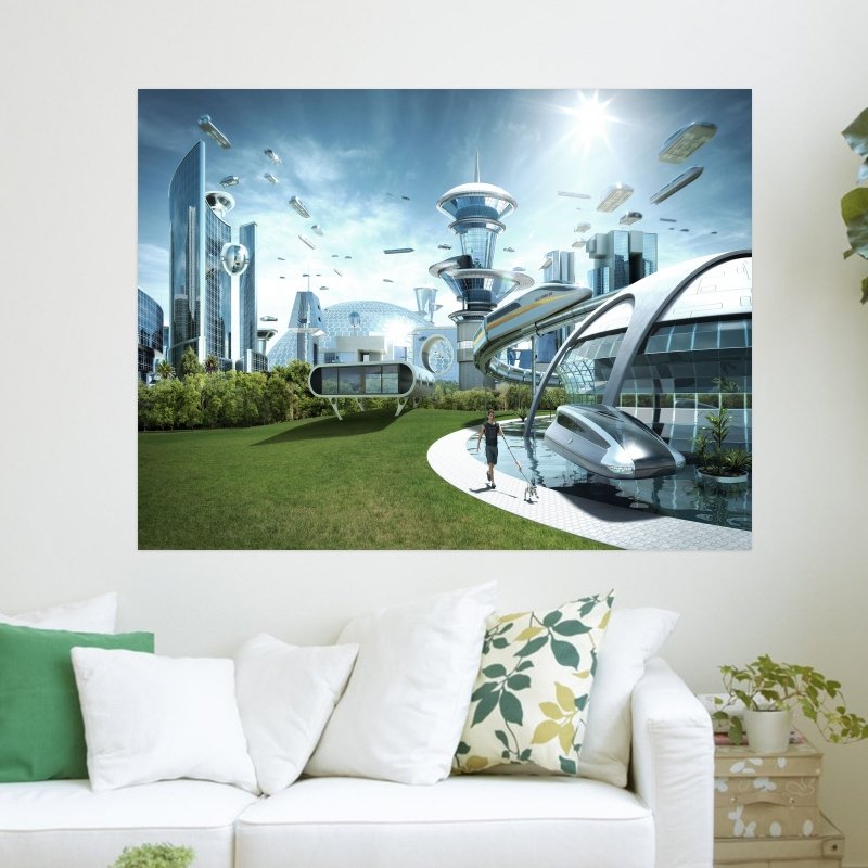 Cg Future Sunlight Poster 24x18 inch