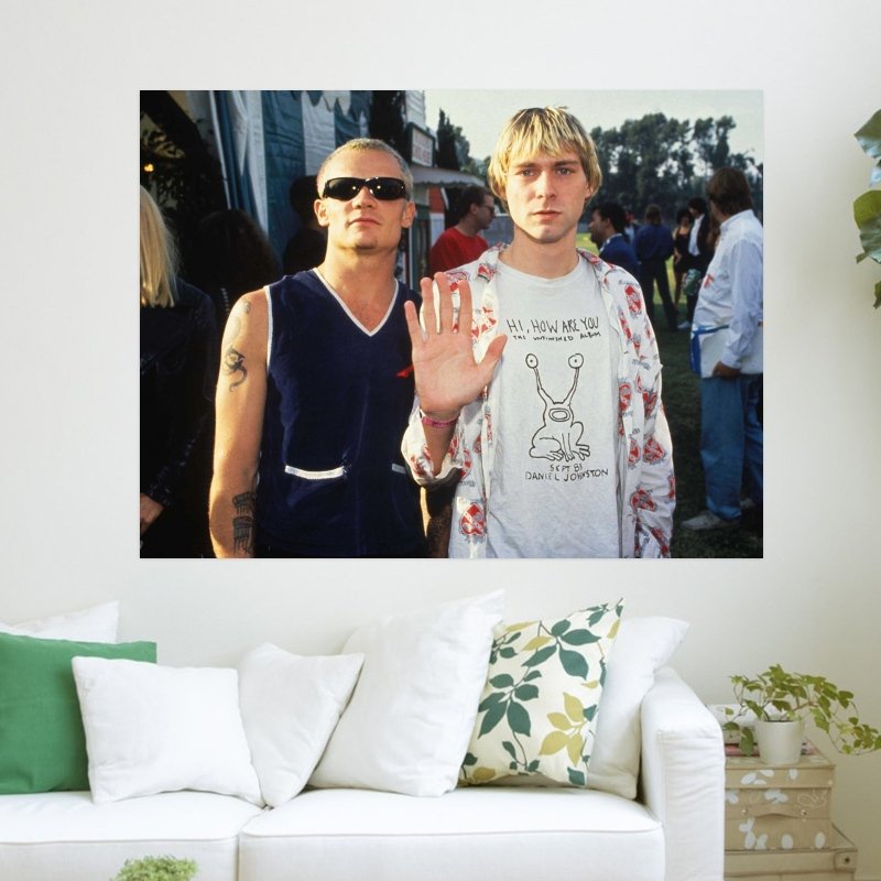 Kurt Cobain Flea Sexy Hot Poster 24x18 inch