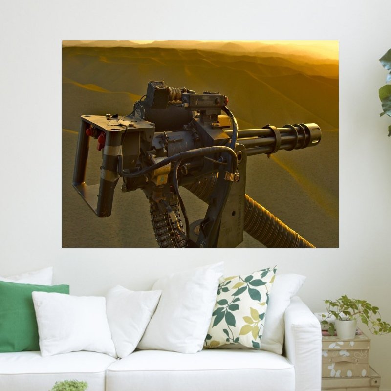 Minigun Tv Movie Art Poster 24x18 inch