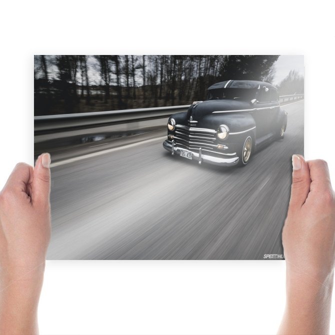 Classic Car Classic Hot Rod Rat Rod Tv Movie Art Poster 24x18 inch