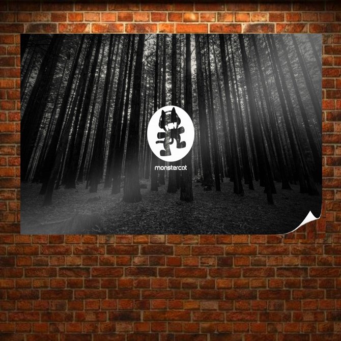 Monstercat Trees Tv Movie Art Poster 36x24 inch