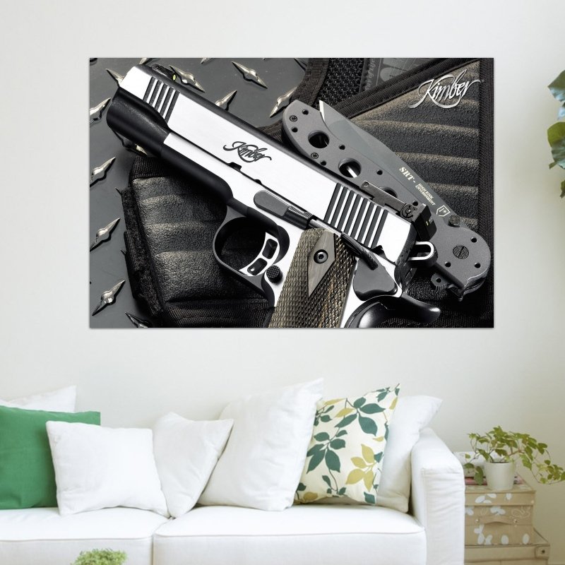 Kimber Handgun Knife Tv Movie Art Poster 36x24 inch