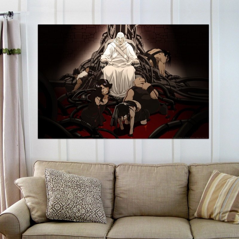 Homunculus Family Art Poster Print 36x24 inch
